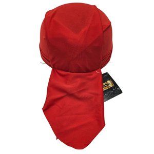 Unbranded | Accessories | Red Pirate Scarf Hat White Skull Adult ...